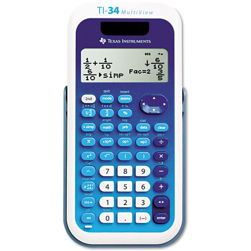 Calculator Ti 34 Multiview Scientific | Southwestern College Bookstore