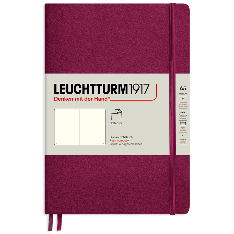 Leuchtturm1917 A5 Softcover Notebooks | Southwestern College Campus Store