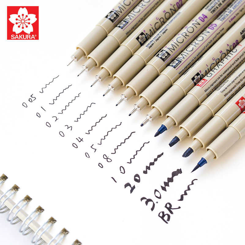 Sakura Pigma Micron Graphic Pens | Southwestern College Campus Store