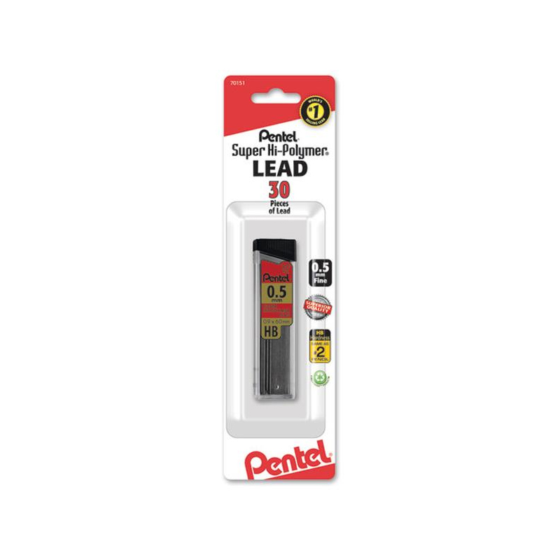 Pentel Lead Refill 0.5mm HB 30PC | Southwestern College Bookstore