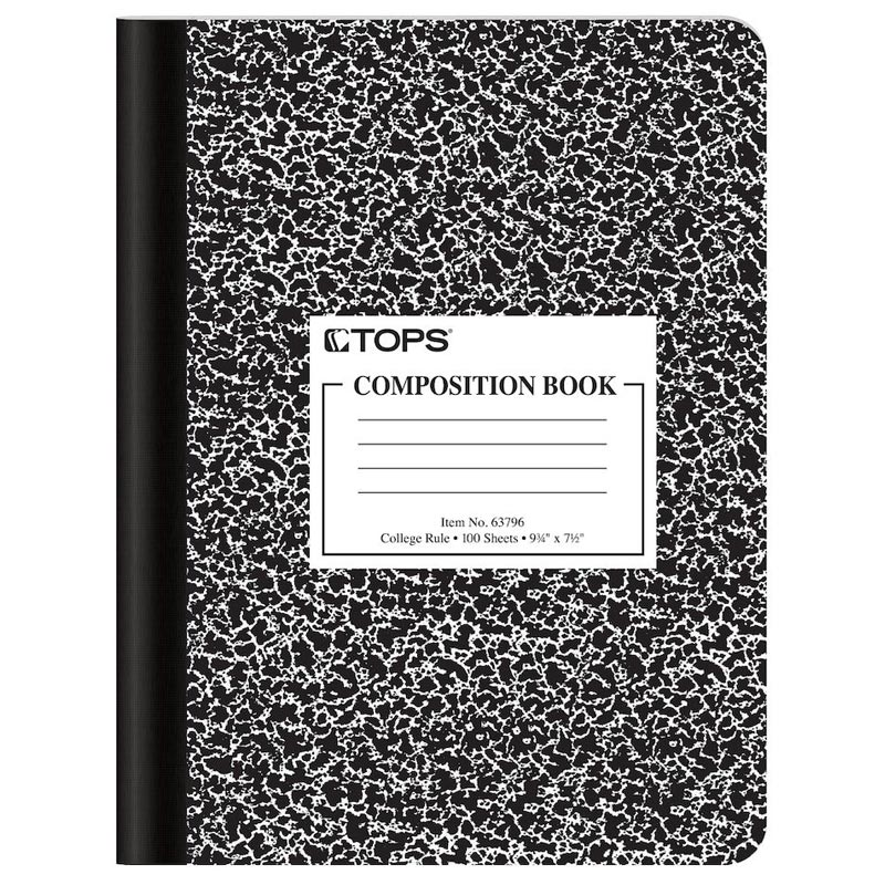 Composition Book College Ruled 9.75" x 7.5" 100 Sheets | Southwestern ...
